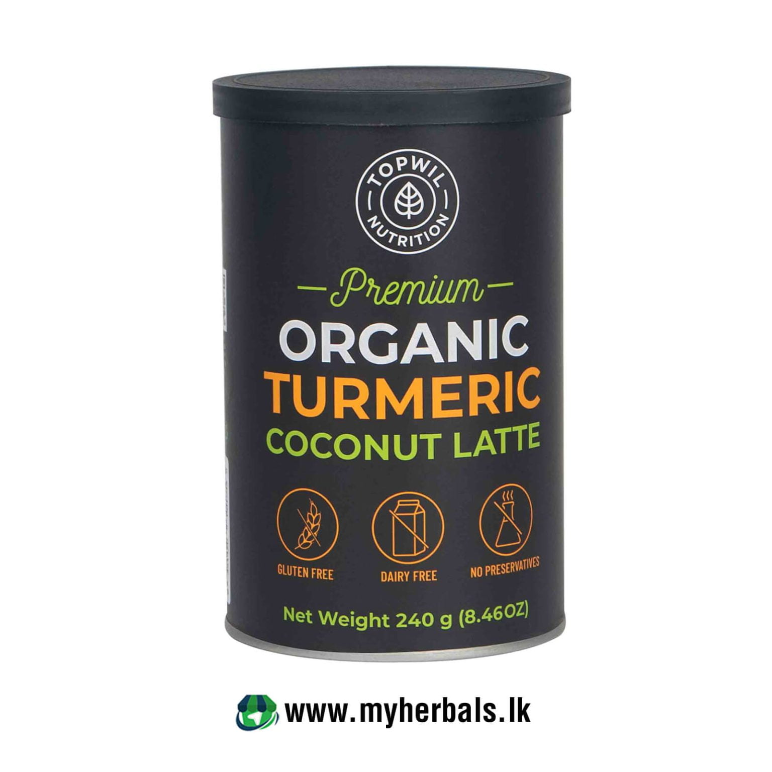Organic Turmeric Coconut Latte - MyHerbals.lk