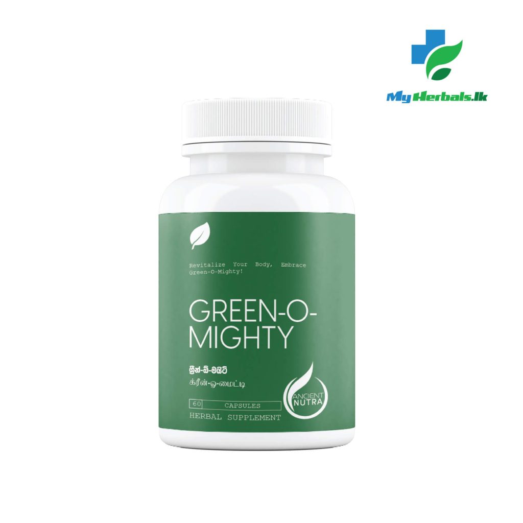 Green-O-Mighty Capsules – 60 Caps – MyHerbals.lk
